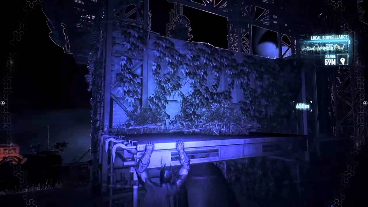 Batman Arkham Knight - Bat Glide and Grapple - YouTube