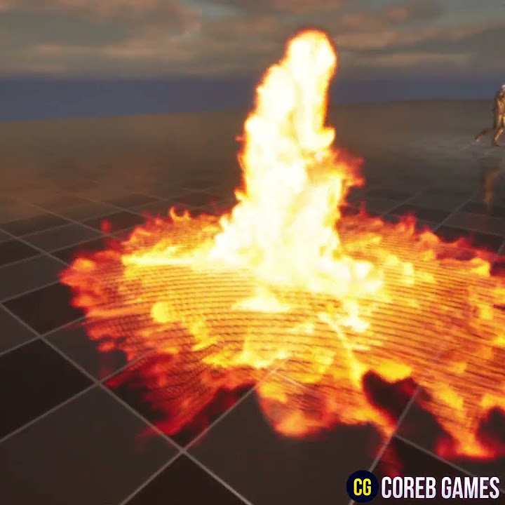 Fluid Aura VFX Pack using Niagara Fluids in Unreal Engine (WIP) #shorts - YouTube