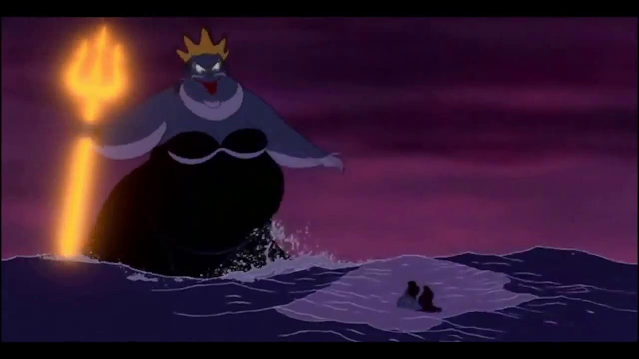 The Little Mermaid Ursula Grows Laugh French Fake Youtube