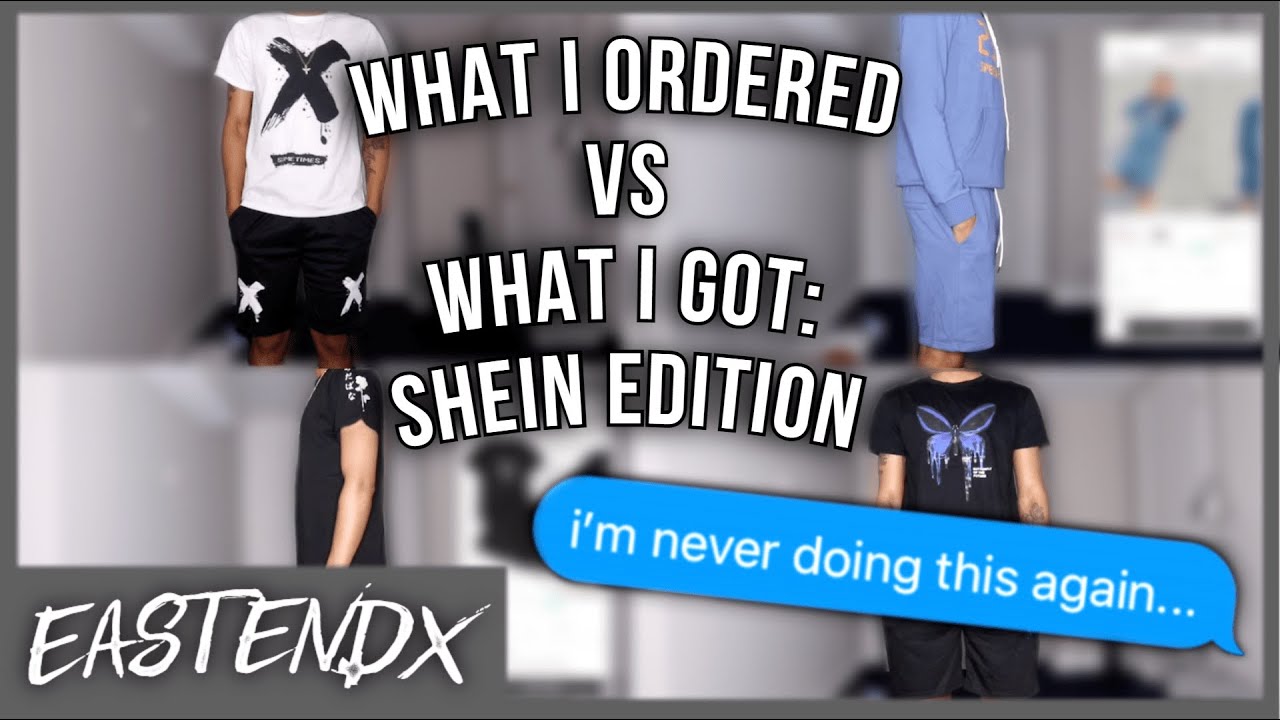 WHAT I ORDERED VS. WHAT I GOT: SHEIN MEN | Shein Mens Haul | Sneaky ...