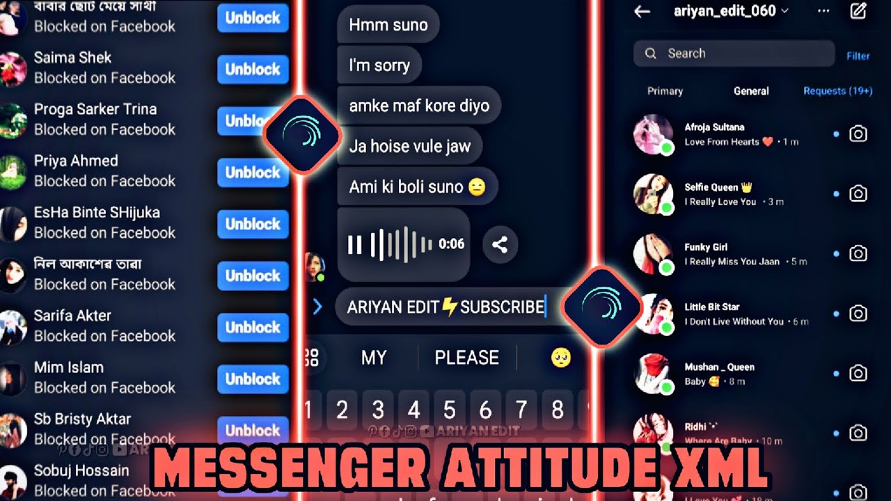 New Attitude Chat Lyrics Xml File || Alight motion Chat Lyrics Video Editing Tutorial || #xml # ...