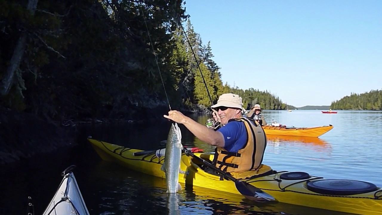 Isle Royale Trout Fishing - YouTube