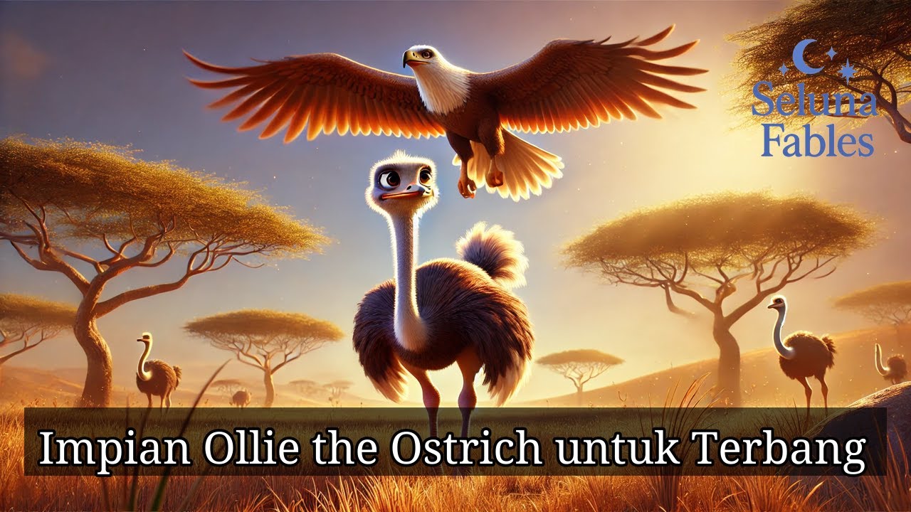 (A128_23)Ollie the Ostrich's Dream to Fly.｜(Seluna Fables #28) - YouTube