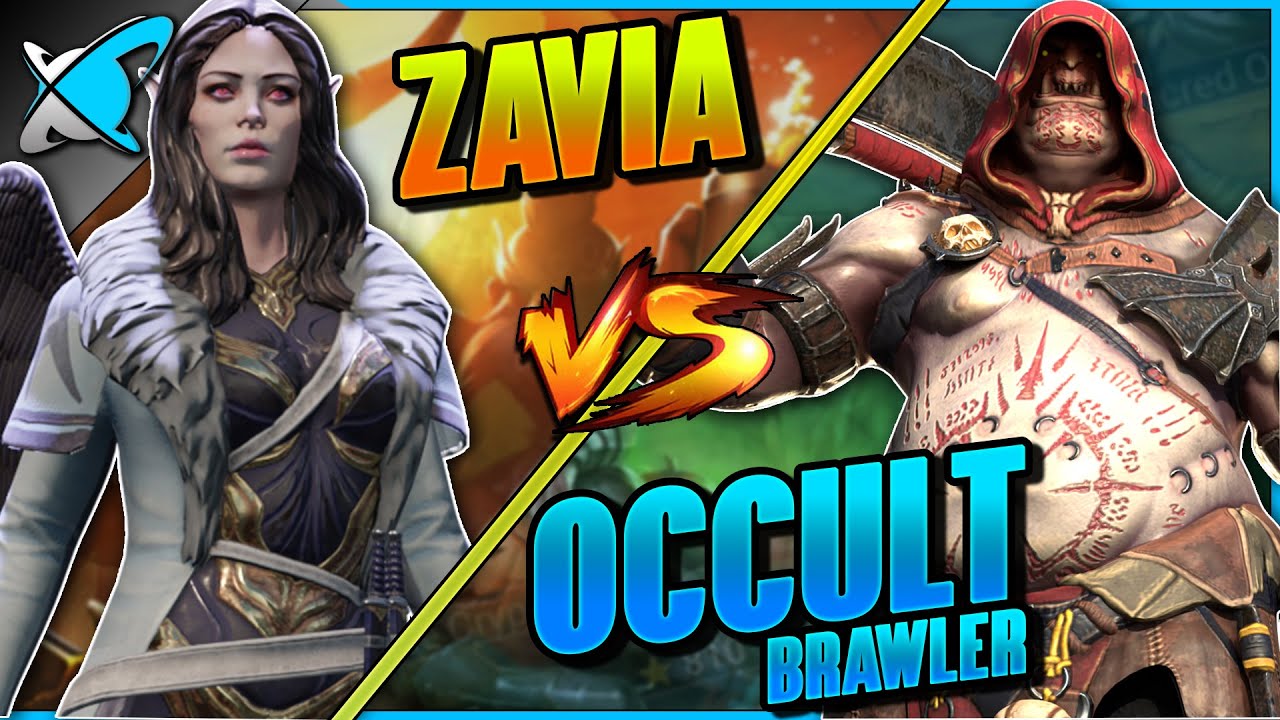ZAVIA vs OCCULT BRAWLER | Best Clan Boss Poisoners Showdown !! | RAID ...