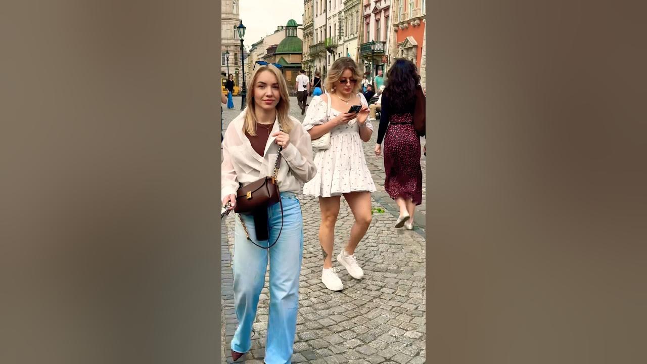 Панянки Львів весна мода львівплощаринок Youtube