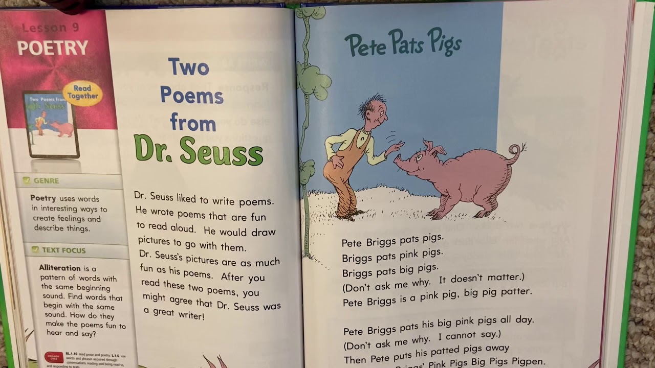 Dr Seuss Poems Youtube