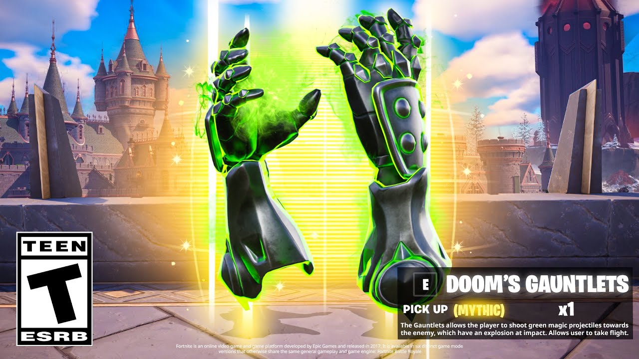 The *DOCTOR DOOM* Challenge In Fortnite - YouTube