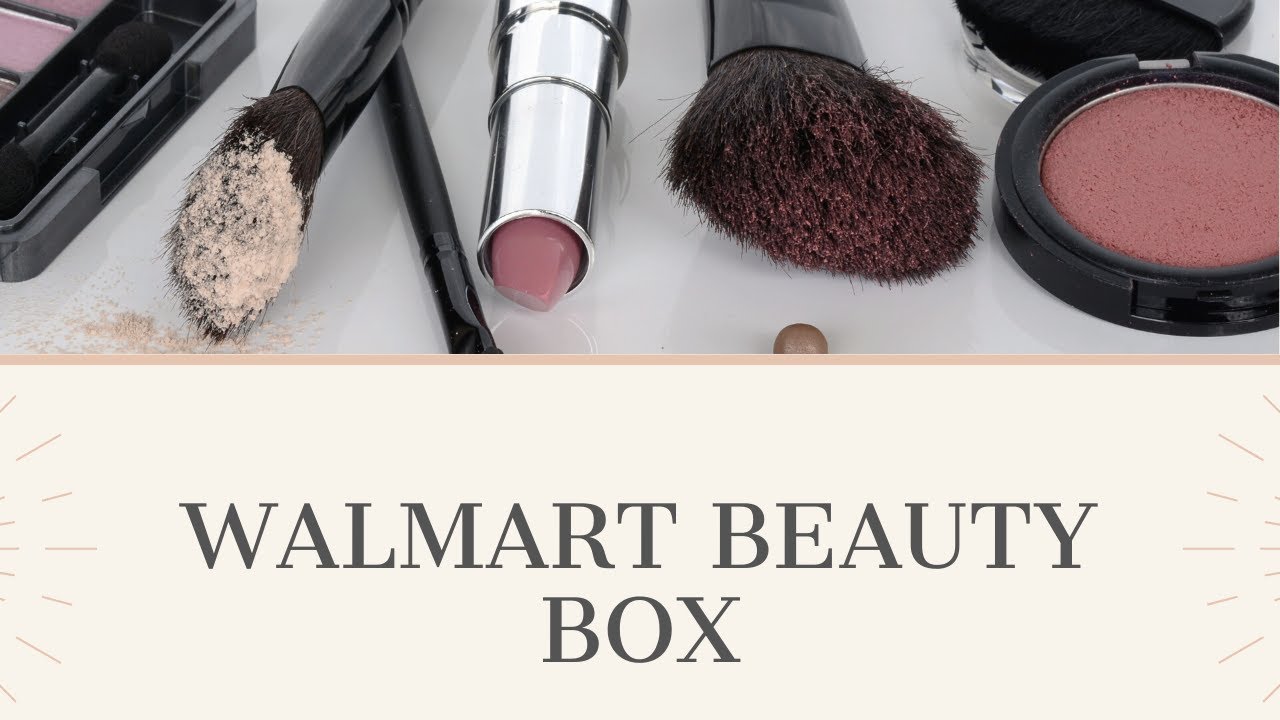 Walmart Fall Beauty Box 2023 - YouTube