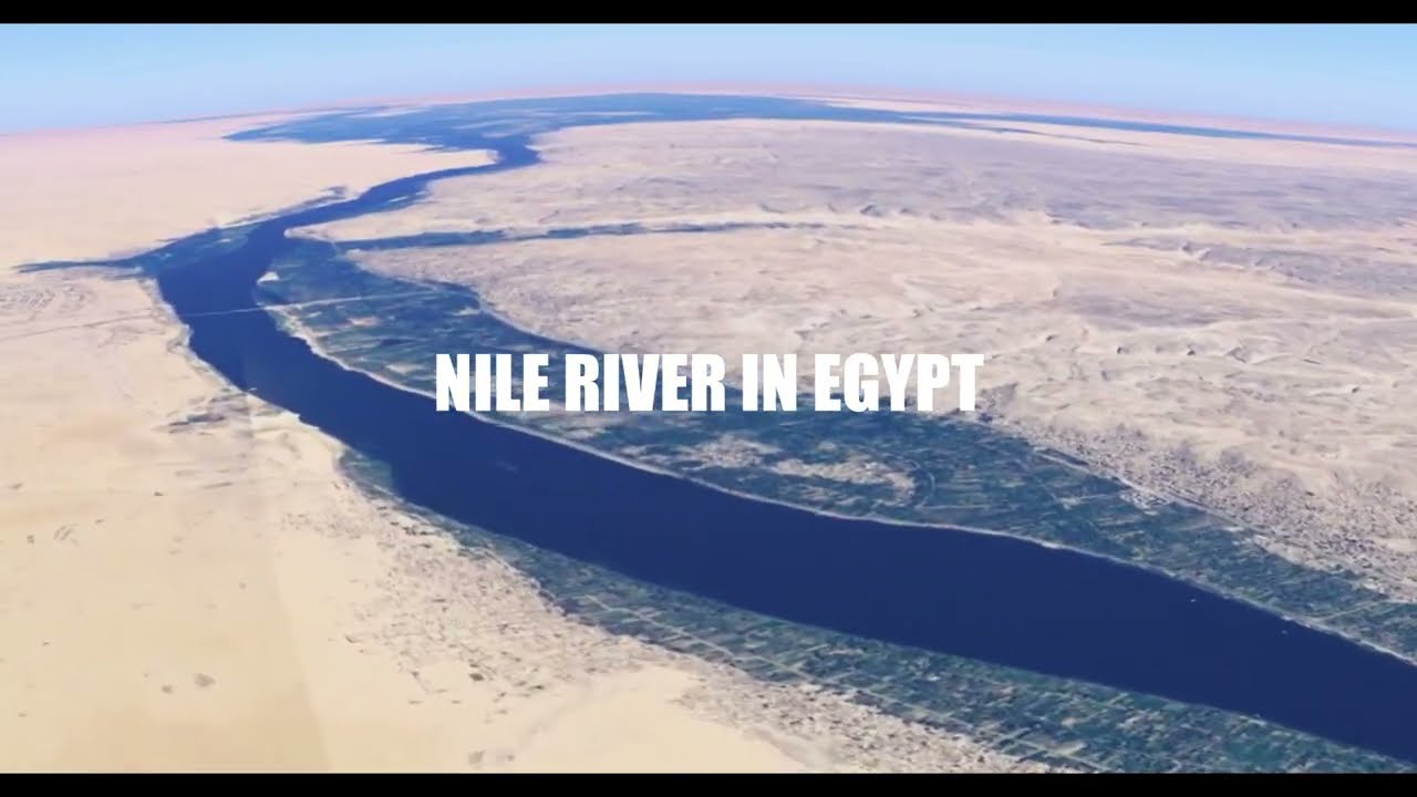 Nile River Helicopter View