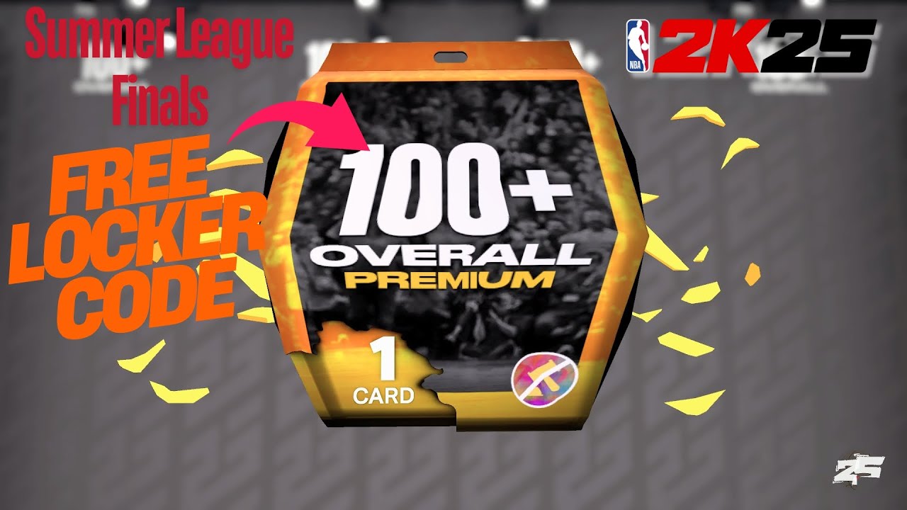 SUMMER LEAGUE FINALS LOCKER CODE IN NBA 2K25 - YouTube