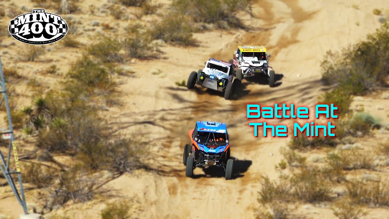 Michael McFayden Vs Chase Carr At Mint 400 | Helicopter Video - YouTube