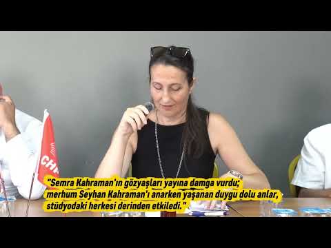 SEMRA KAHRAMAN'IN GÖZYAŞLARI...