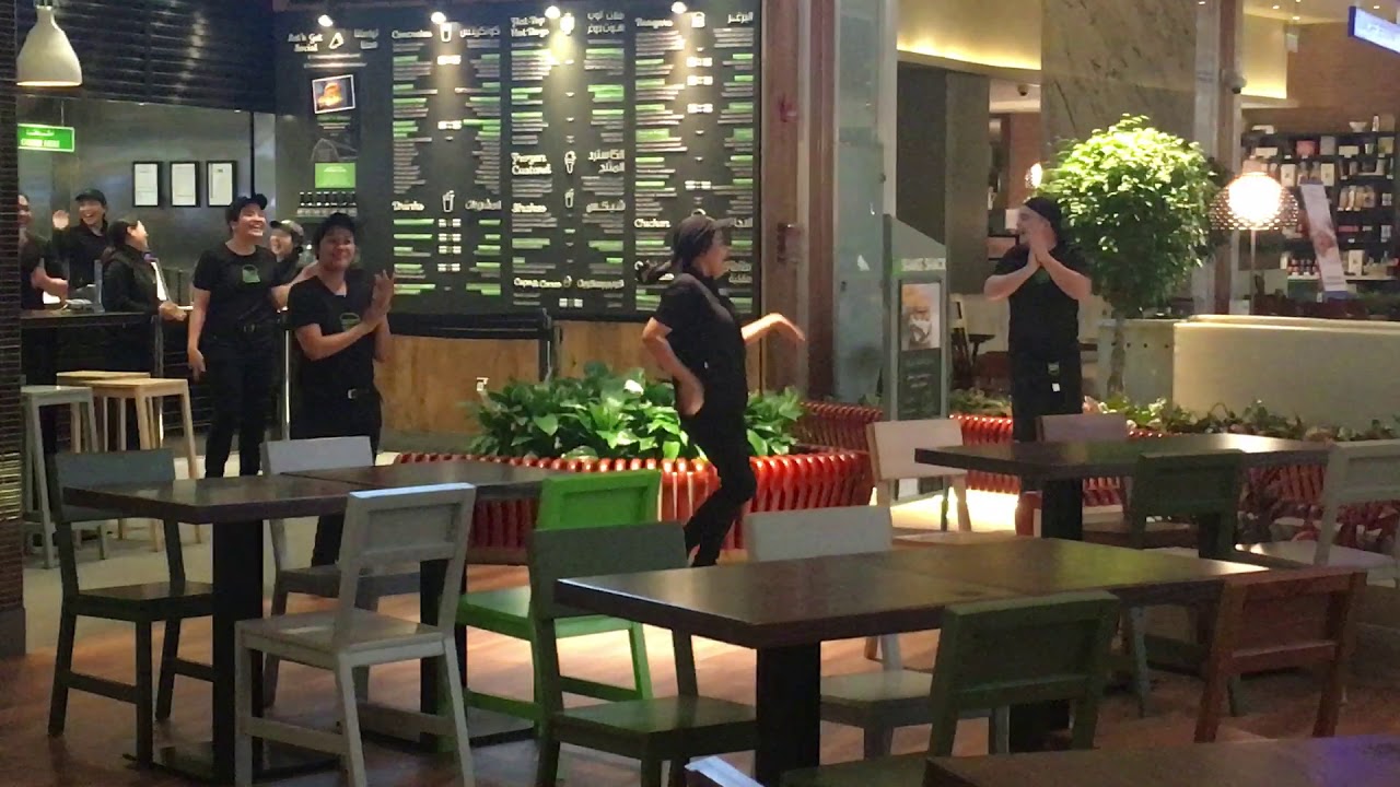 Shake Shack Qatar Dance - YouTube