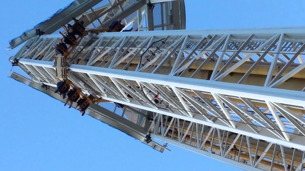 Skyscreamer ride at Marineland in Niagara Falls - YouTube