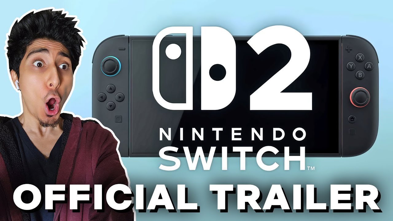*NEW* NINTENDO SWITCH 2 OFFICIAL REVEAL TRAILER & REACTION! - YouTube