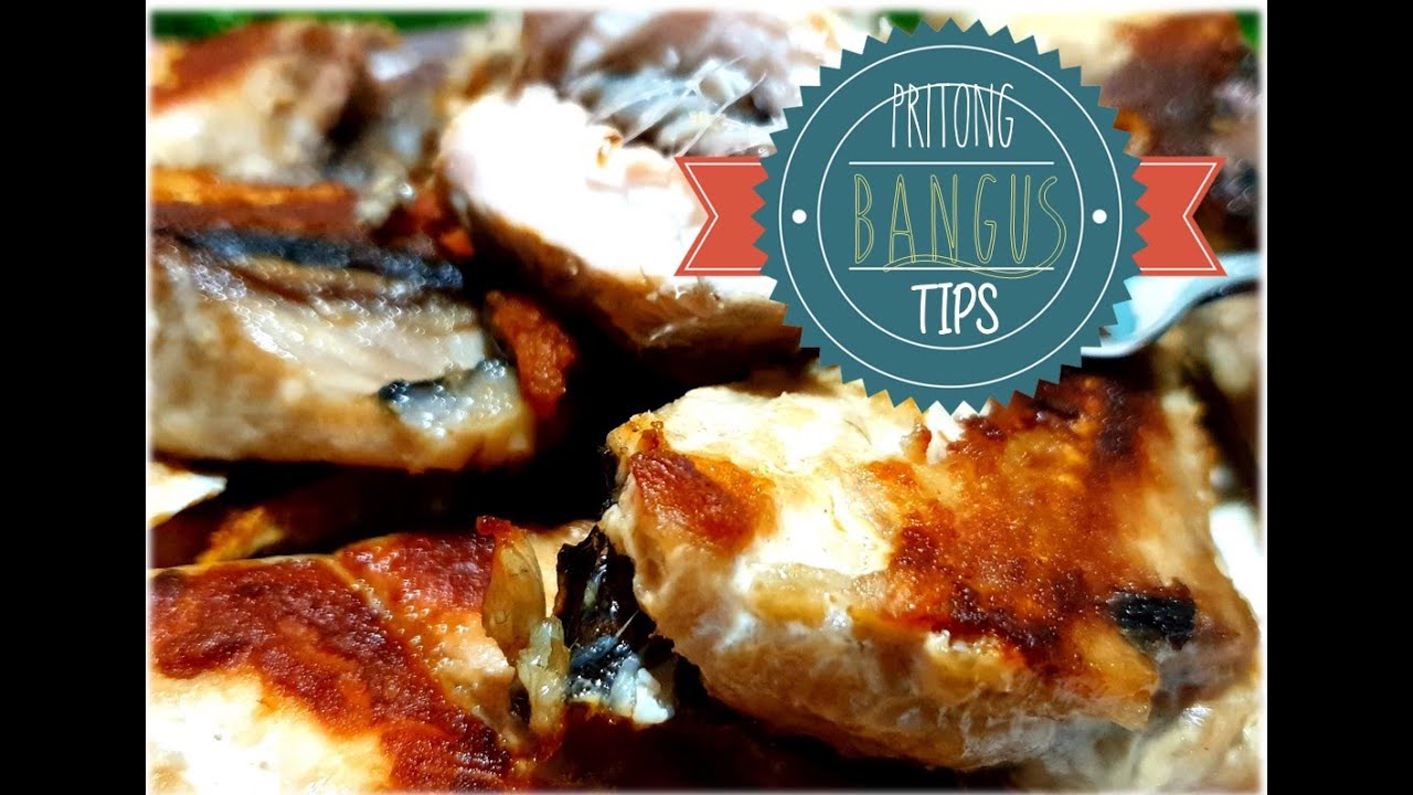 FRIED MILKFISH | PRITONG BANGUS (NO DEEP FRYING,LESS OIL GUILT) - YouTube