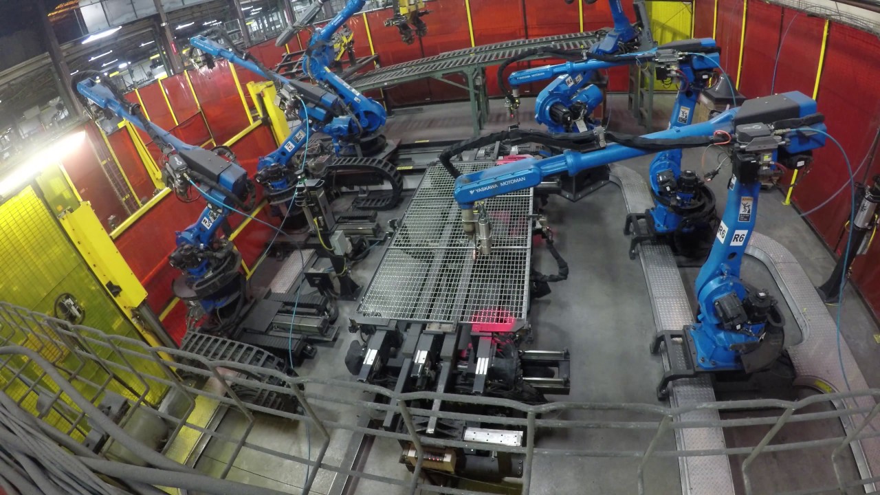 WireCrafters Automated Panel Welding System - YouTube