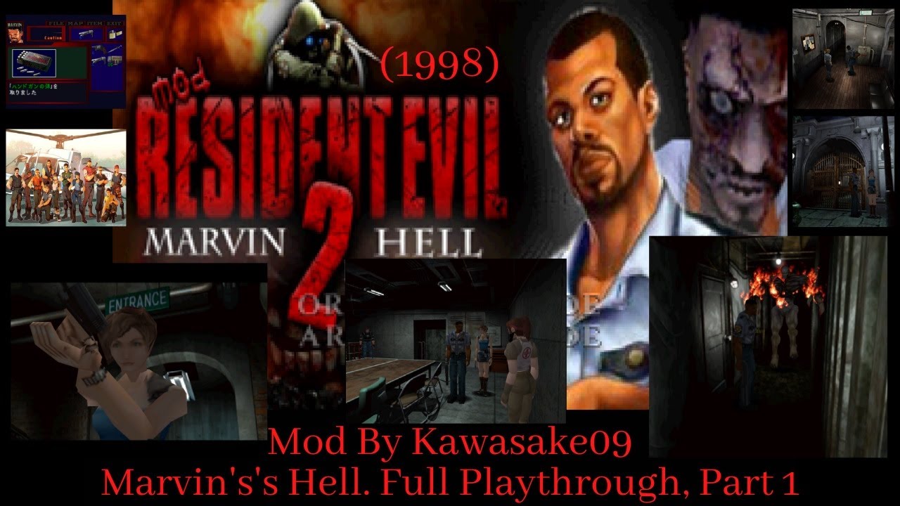 Resident Evil 2 (1998) Mod. Marvin's Hell! By Kawasake09. Full ...