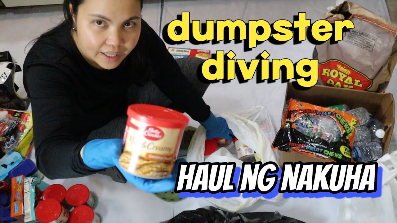 PINAYTEXAN/DUMPSTER DIVING/ I CHECK NATIN MGA LAMAN NG MYSTERY BAG ...