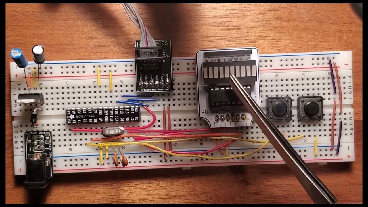 Breadboard ATmega328P - YouTube