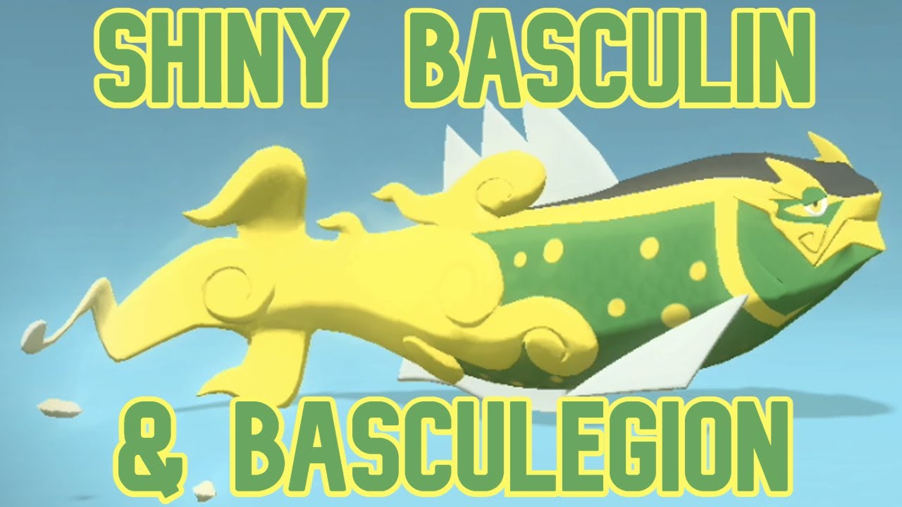 SHINY Female Hisuian Basculin via Route Reset & Basculegion Evolution ...