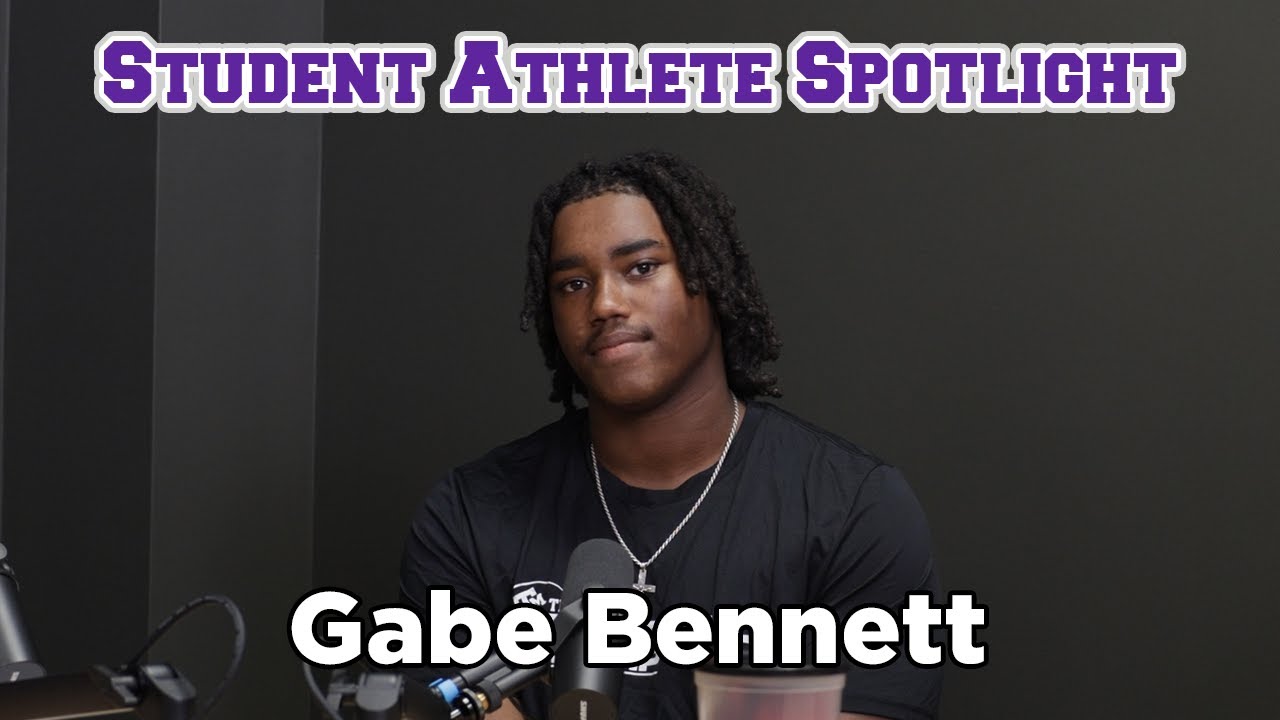 Student Athlete Spotlight - Gabe Bennett - YouTube