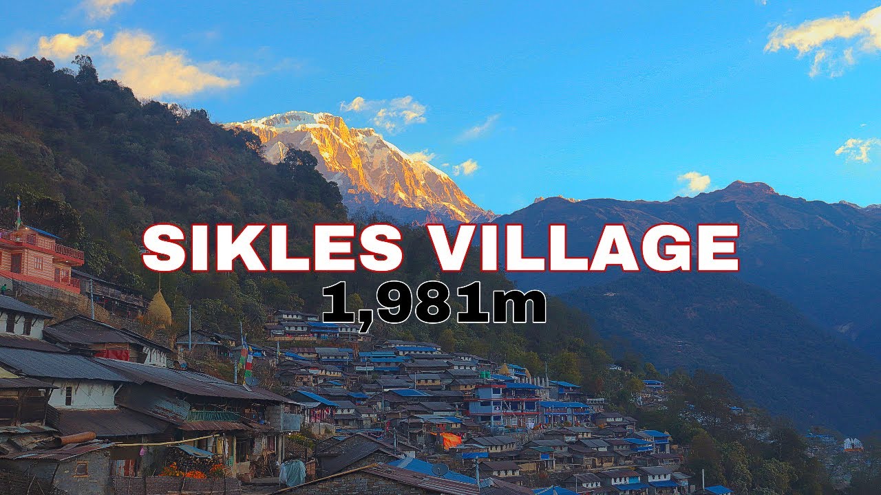 Sikles village / Cinematic Clips Nepal . - YouTube