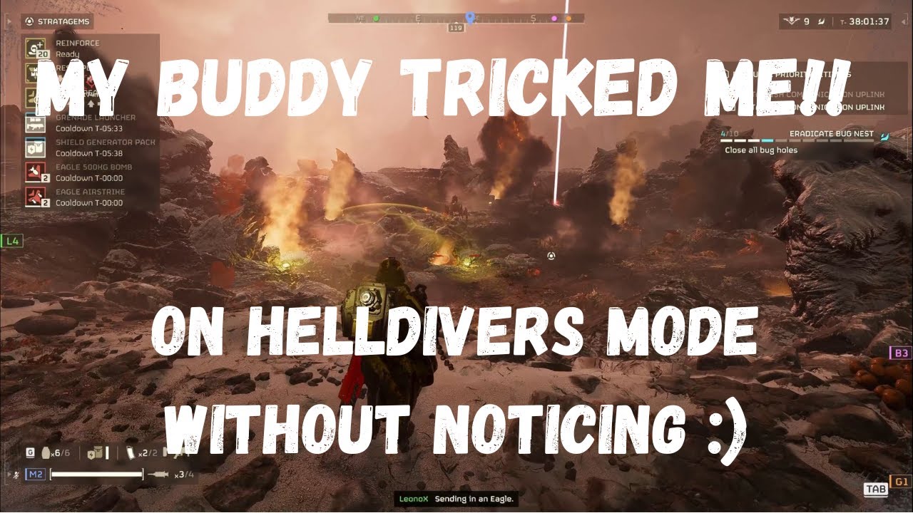 Helldivers 2 - Playing On Helldiver Mode Without Realising! - YouTube