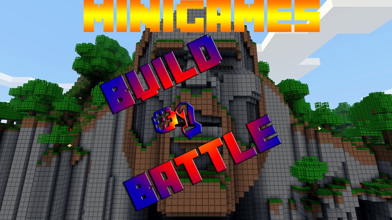 MINECRAFT BUILDBATTLE #1 - YouTube