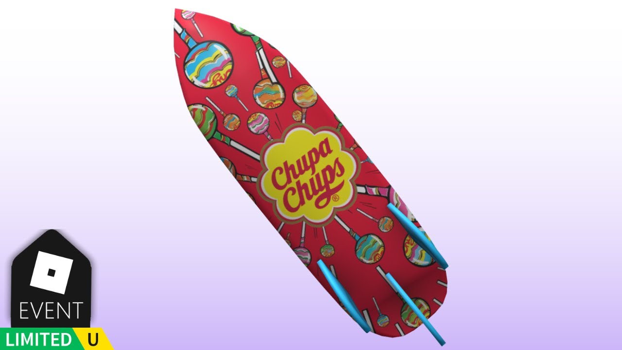 FREE LIMITED UGC: How to get the Chupa Chups Surfboard Back Bling in ...