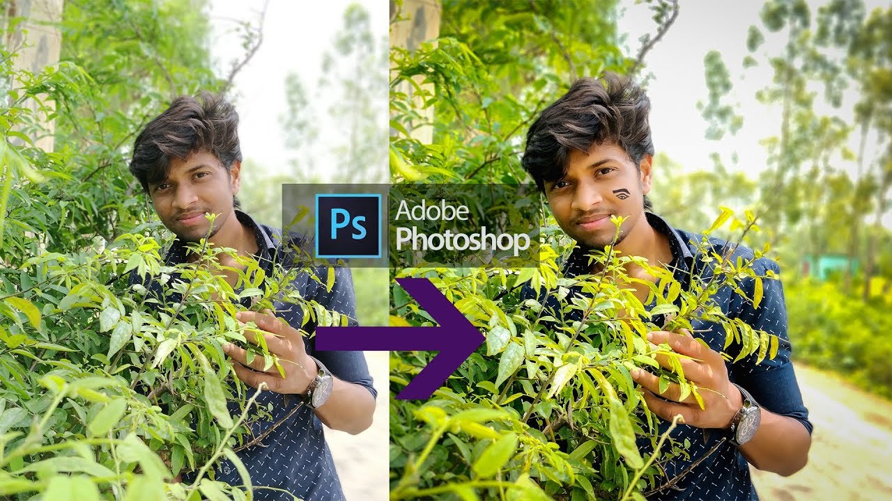 How to Simple photo edit and color match photoshop Tutorial - YouTube
