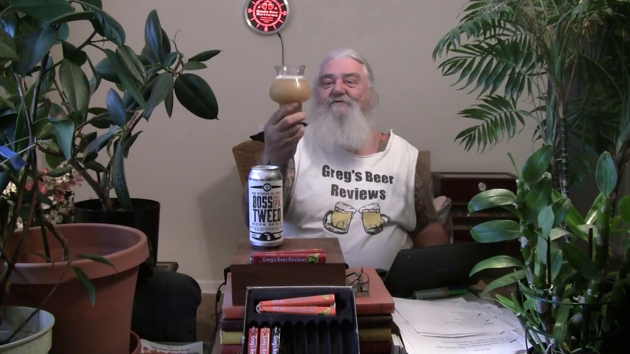 Beer Review # 3077 Old Nation Brewing Boss Tweed Double IPA - YouTube
