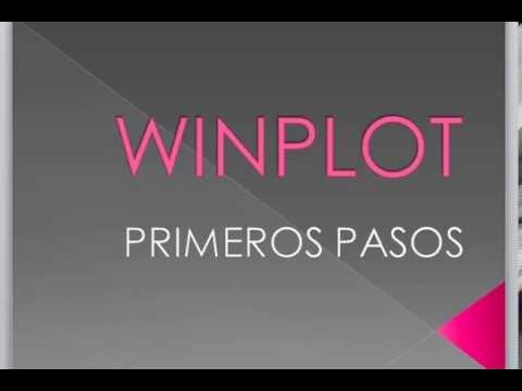 TUTORIAL WINPLOT - PRIMEROS PASOS - YouTube