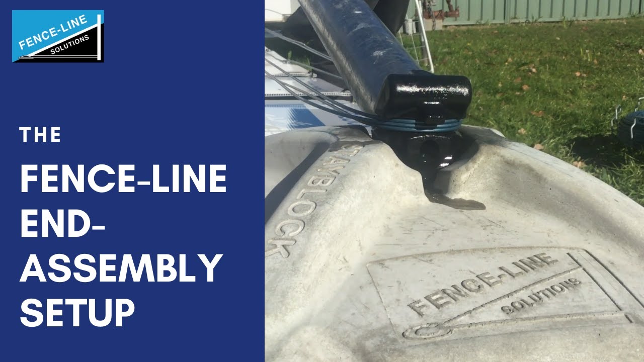 Fence-Line Solutions End-Assembly Setup - YouTube
