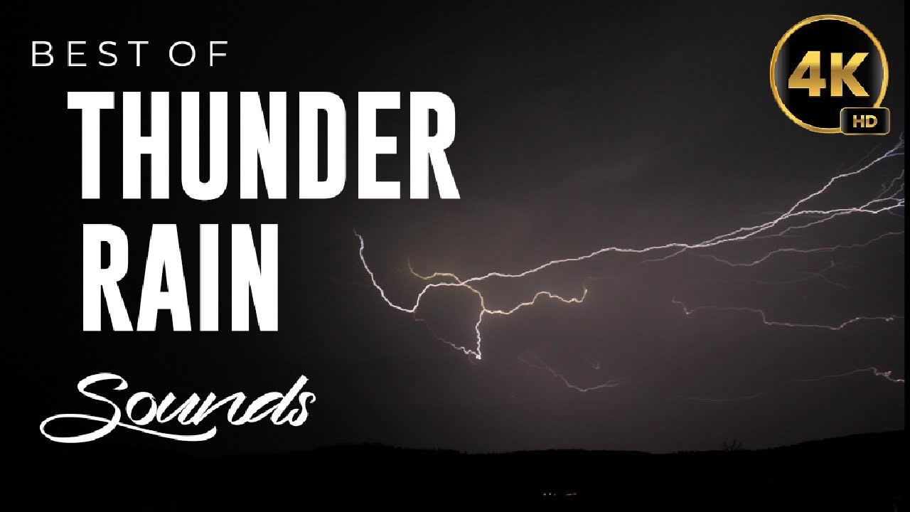 The Most Relaxing heavy thunderstorm sounds for sleep - YouTube