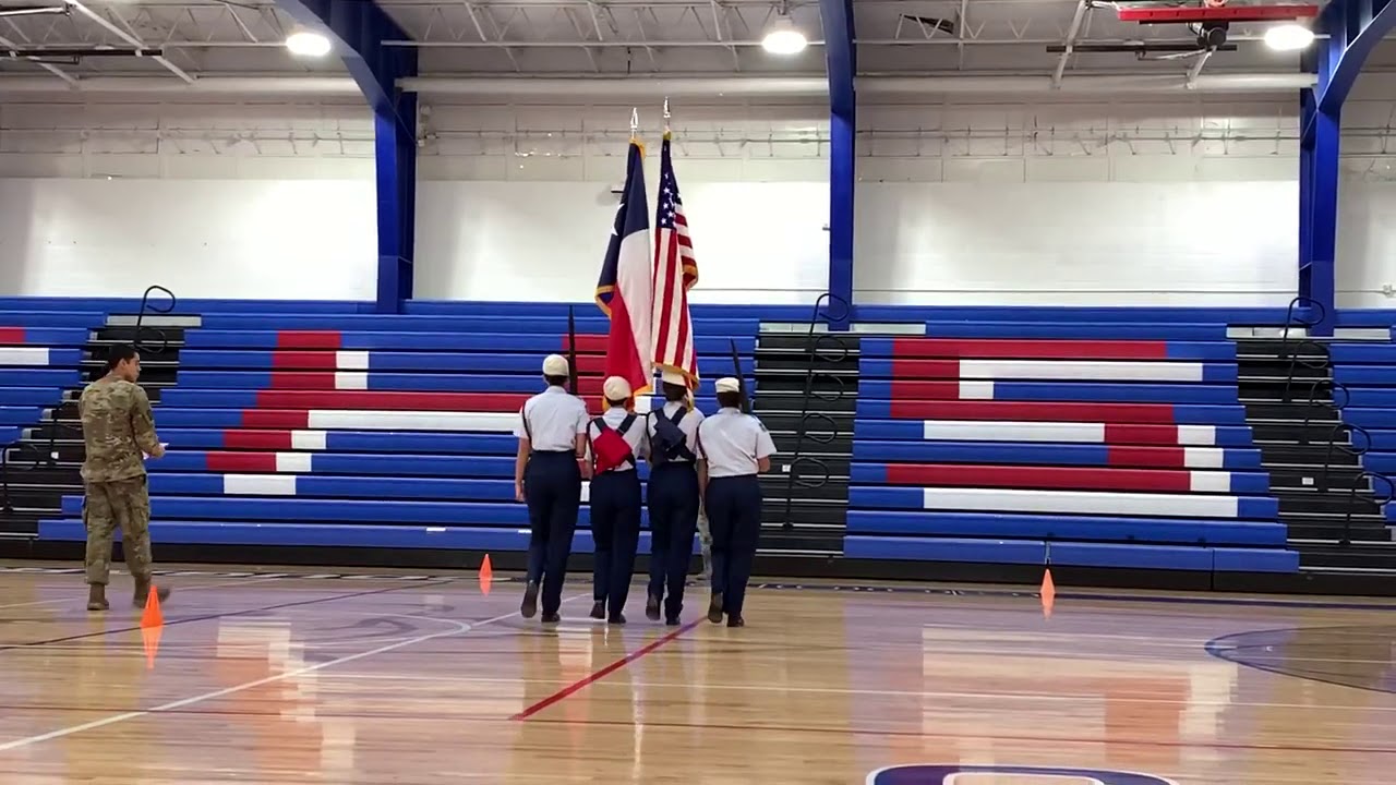 TWHS AFJROTC Drill Team Cooper Drill Meet 2019 2020 Female Varsitu ...