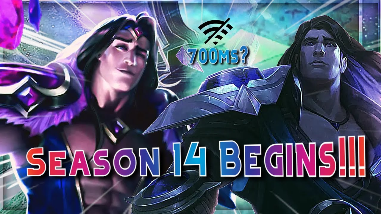 Season 14 Taric Jungle - Winning My First Game With 700 Ping - YouTube