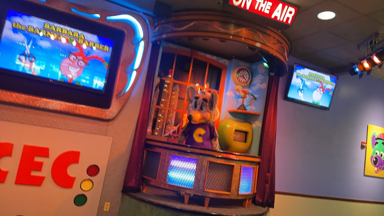 Barbara The Barnyard Barber Chuck E Cheese Youtube