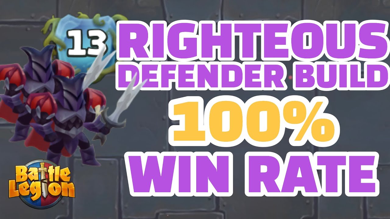 Rank 13 Account | Righteous Defenders Build | 100% Win Rate 🦾 | Battle ...