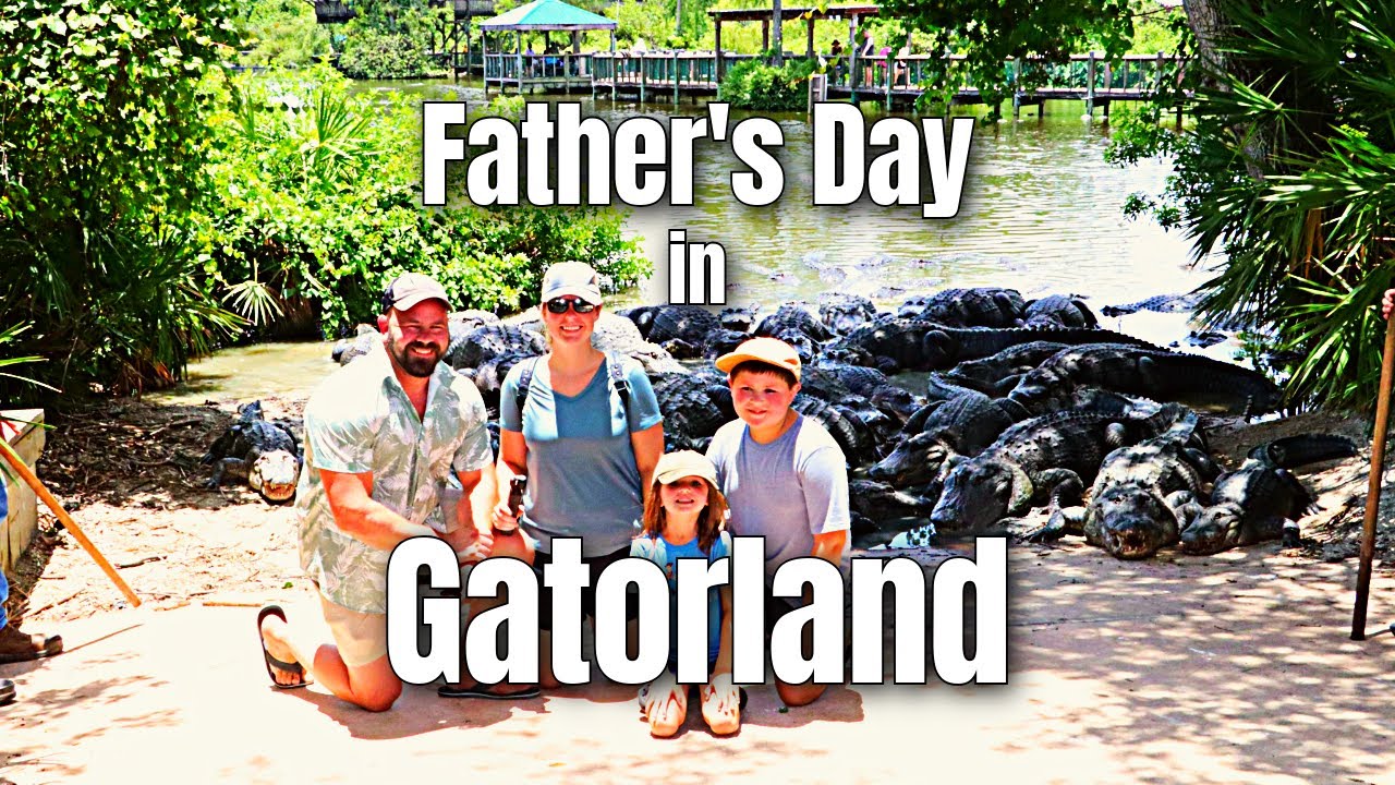 A WILD Father's Day at GATORLAND - YouTube