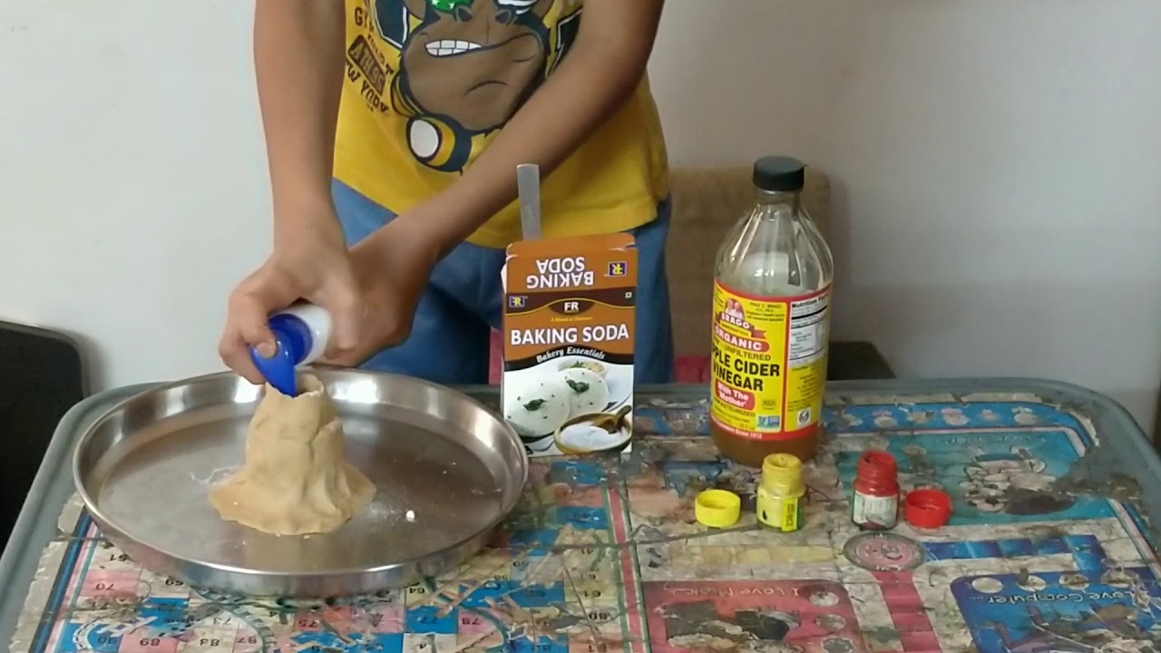 How to make a home made volcano - YouTube