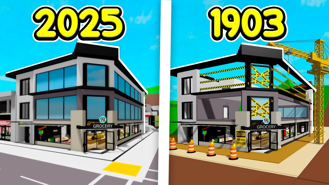 THE FIRST VERSION OF BROOKHAVEN RP! - YouTube