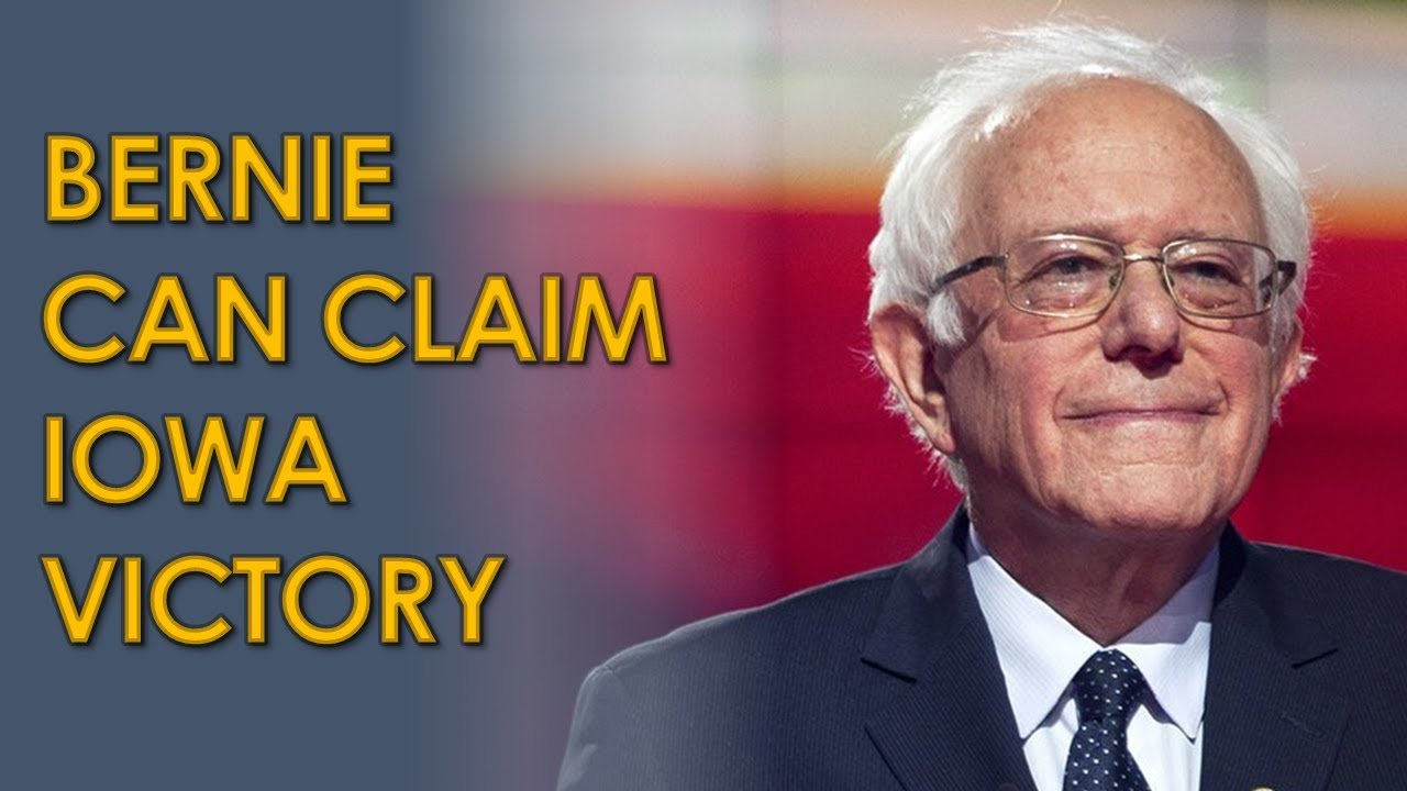 Bernie Sanders can Reasonably Claim Victory in Iowa Caucuses - YouTube
