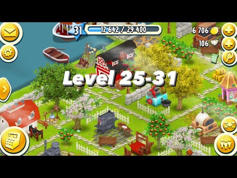 Hay Day- Level 25-31 - YouTube