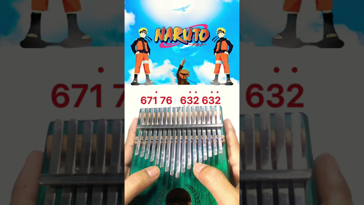 Naruto Shippuden - Blue Bird | Kalimba cover - YouTube