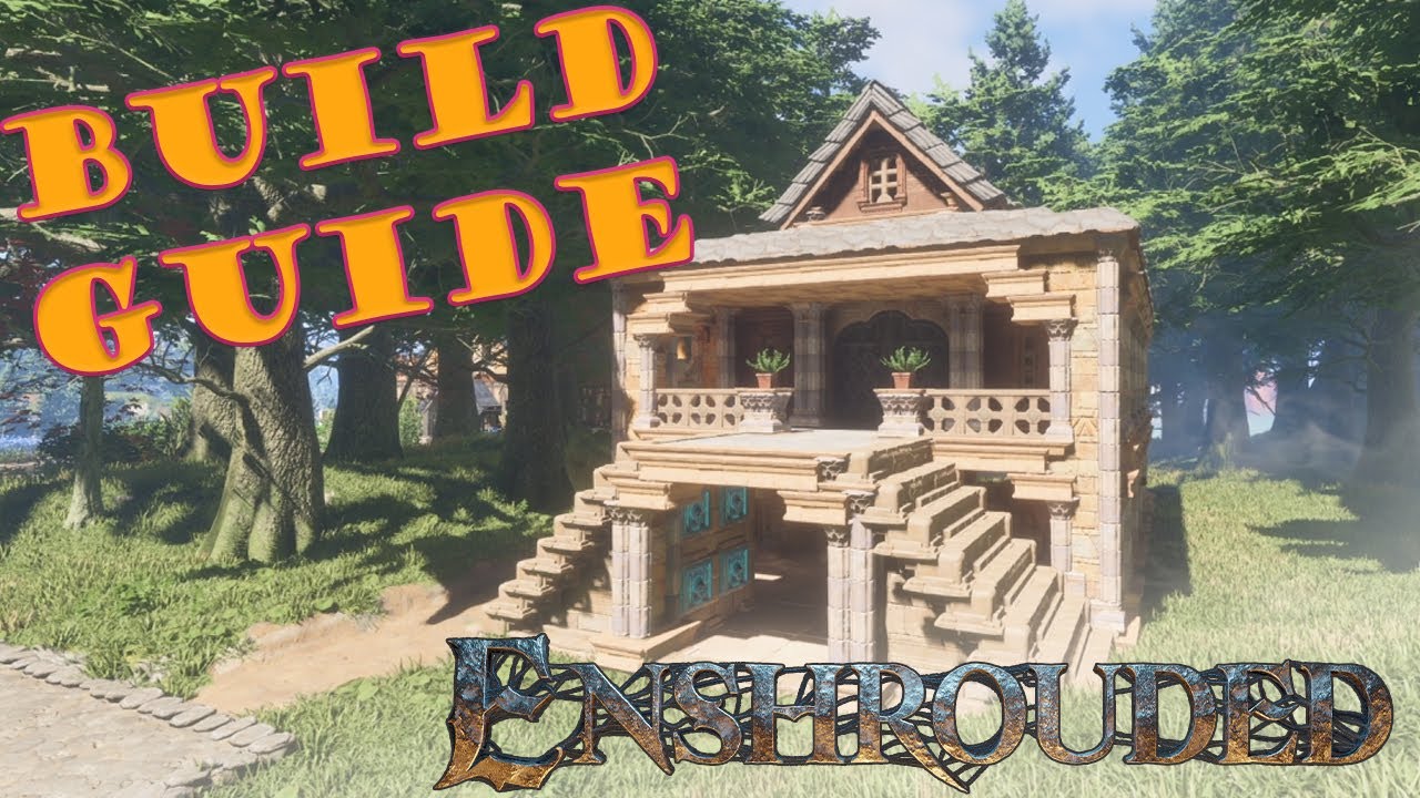 Let's build a Khmer inspired house in Enshrouded for the Carpenter ...