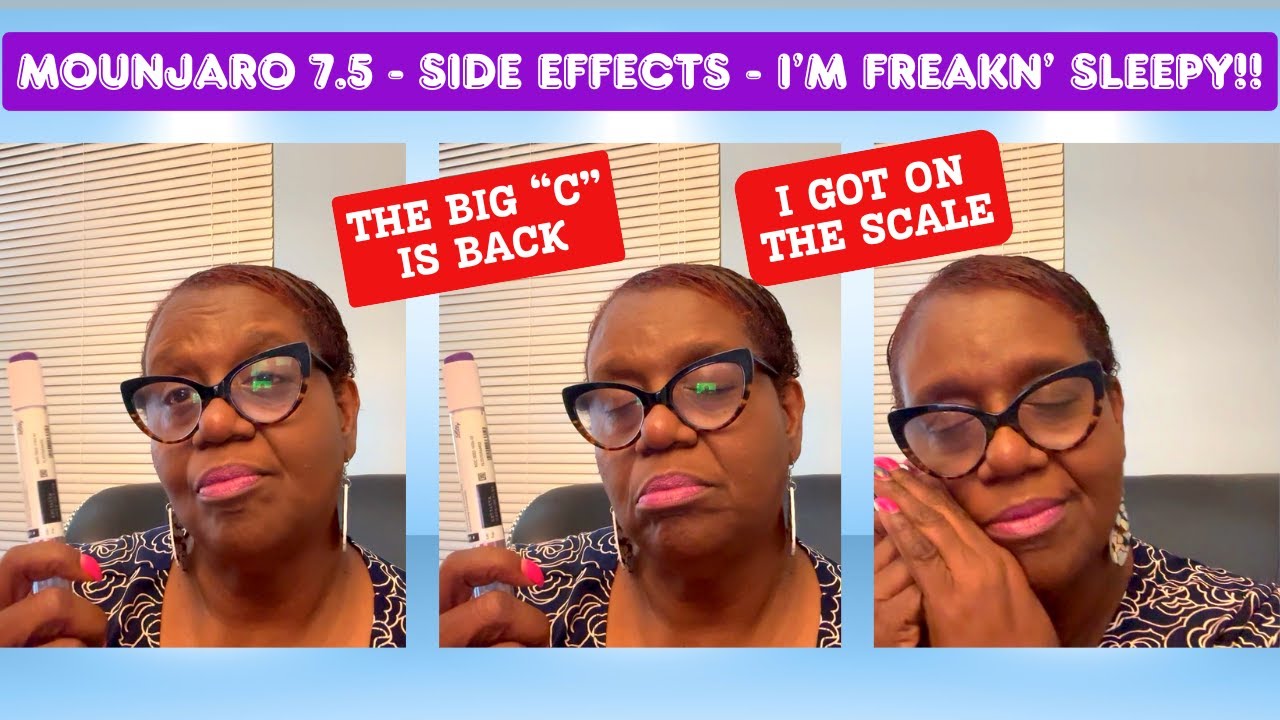 MOUNJARO INJECTION WEEK 19 | MOUNJARO 7.5 SIDE EFFECTS | FINALLY GOT ON ...