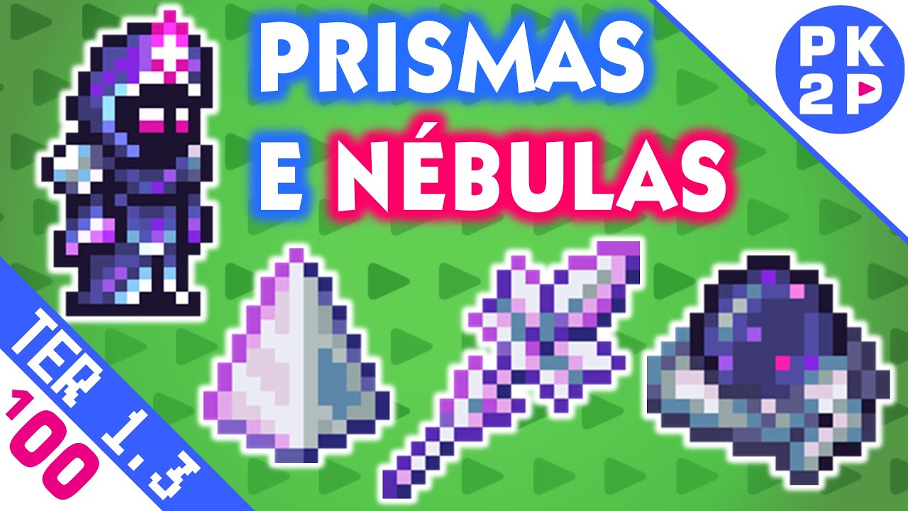 Nebula Set, Last Prism e Rainbow Crystal • Terraria 1.3 • EP#100 ...
