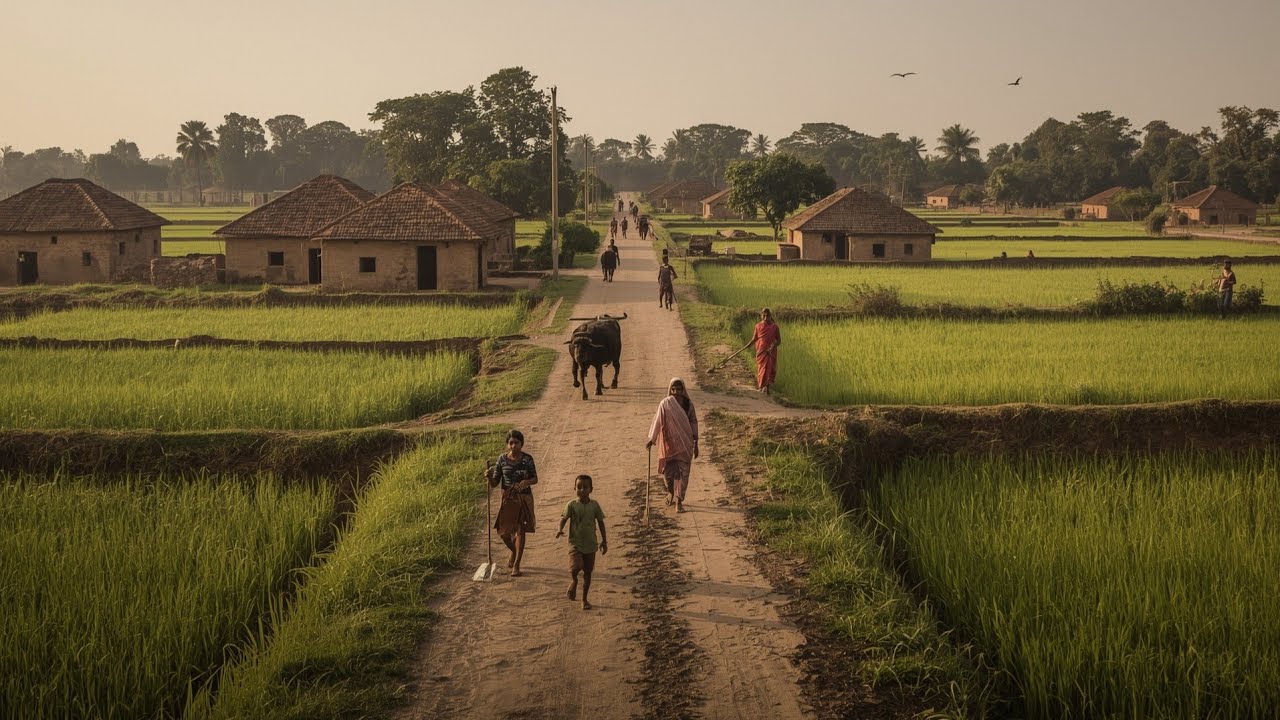 Beautiful traditional village of Bihar | Indian village lifestyle ...
