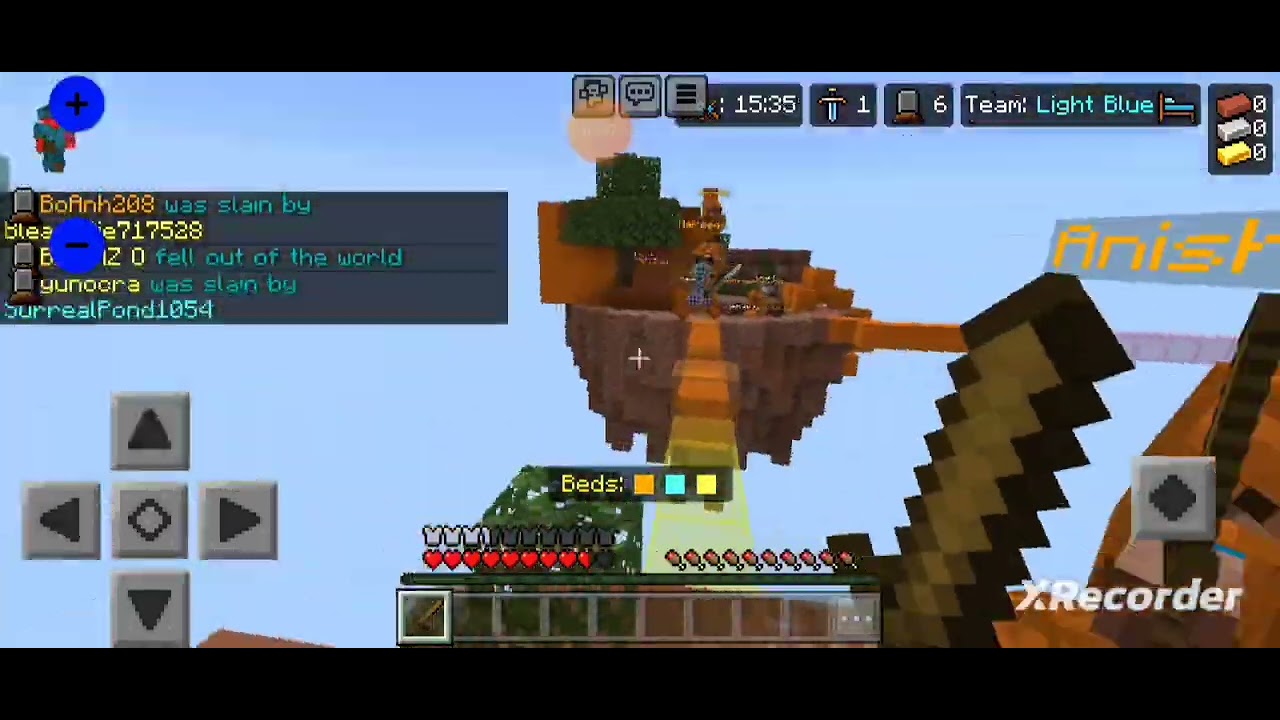 MINECRAFT ( bedwars ) win - YouTube